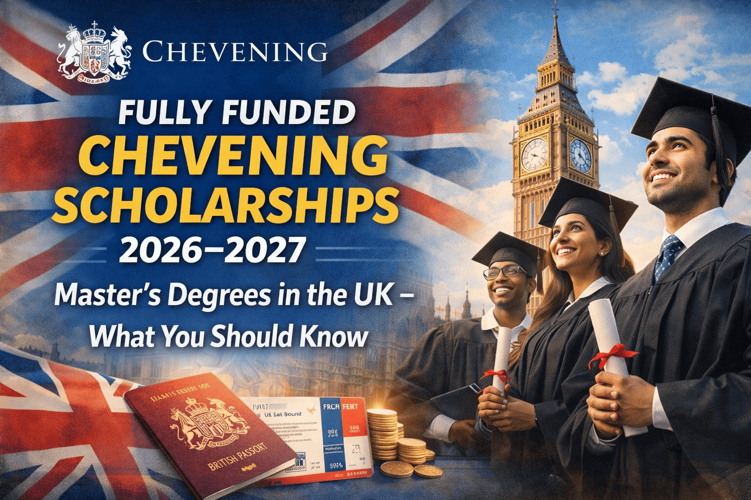Fully Funded Chevening Scholarships 2026–2027: