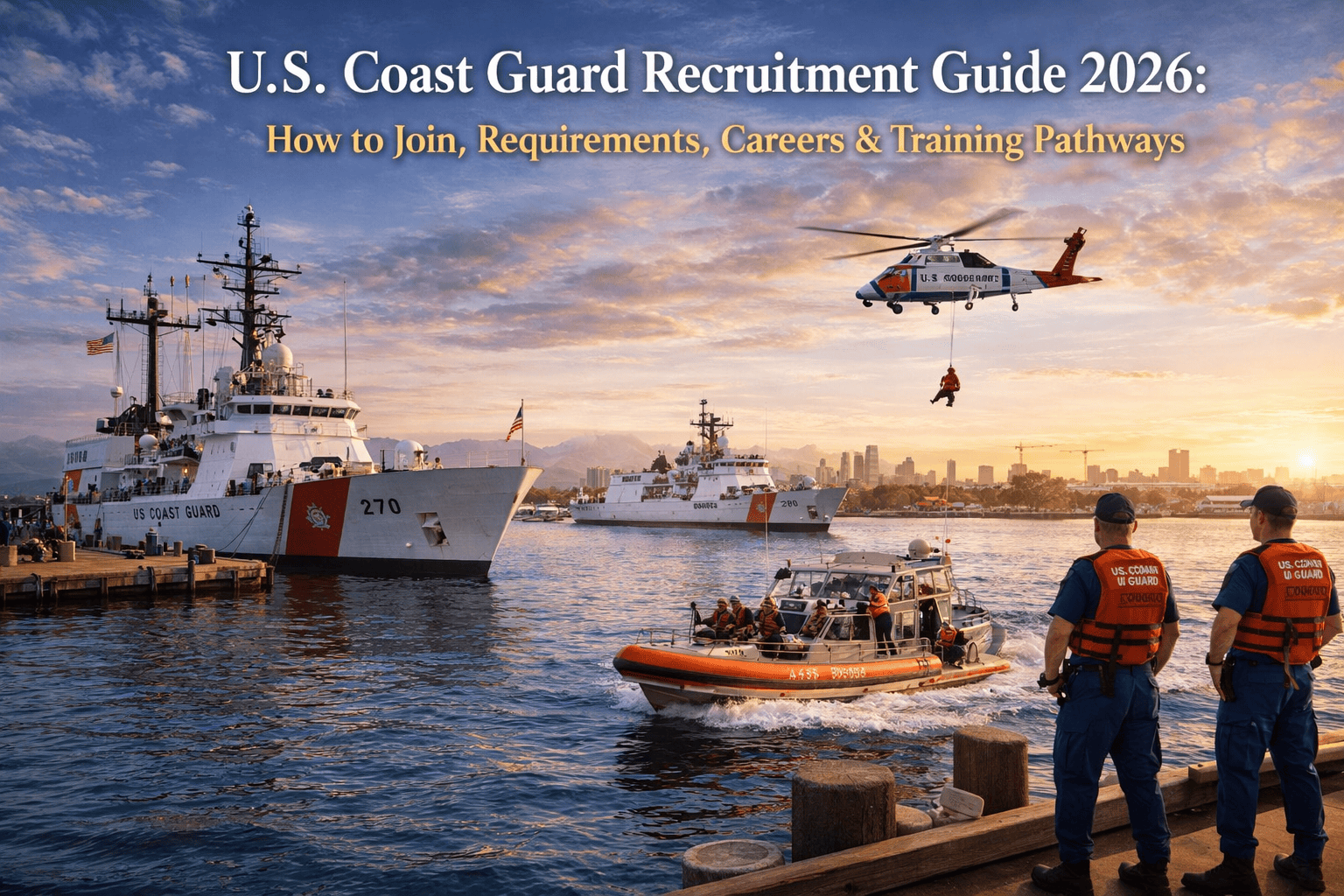 U.S. Coast Guard Recruitment Guide 2026: How to Join,