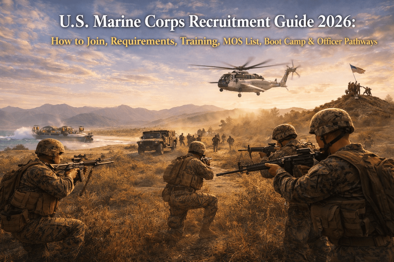 U.S. Marine Corps Recruitment Guide 2026: How to Join