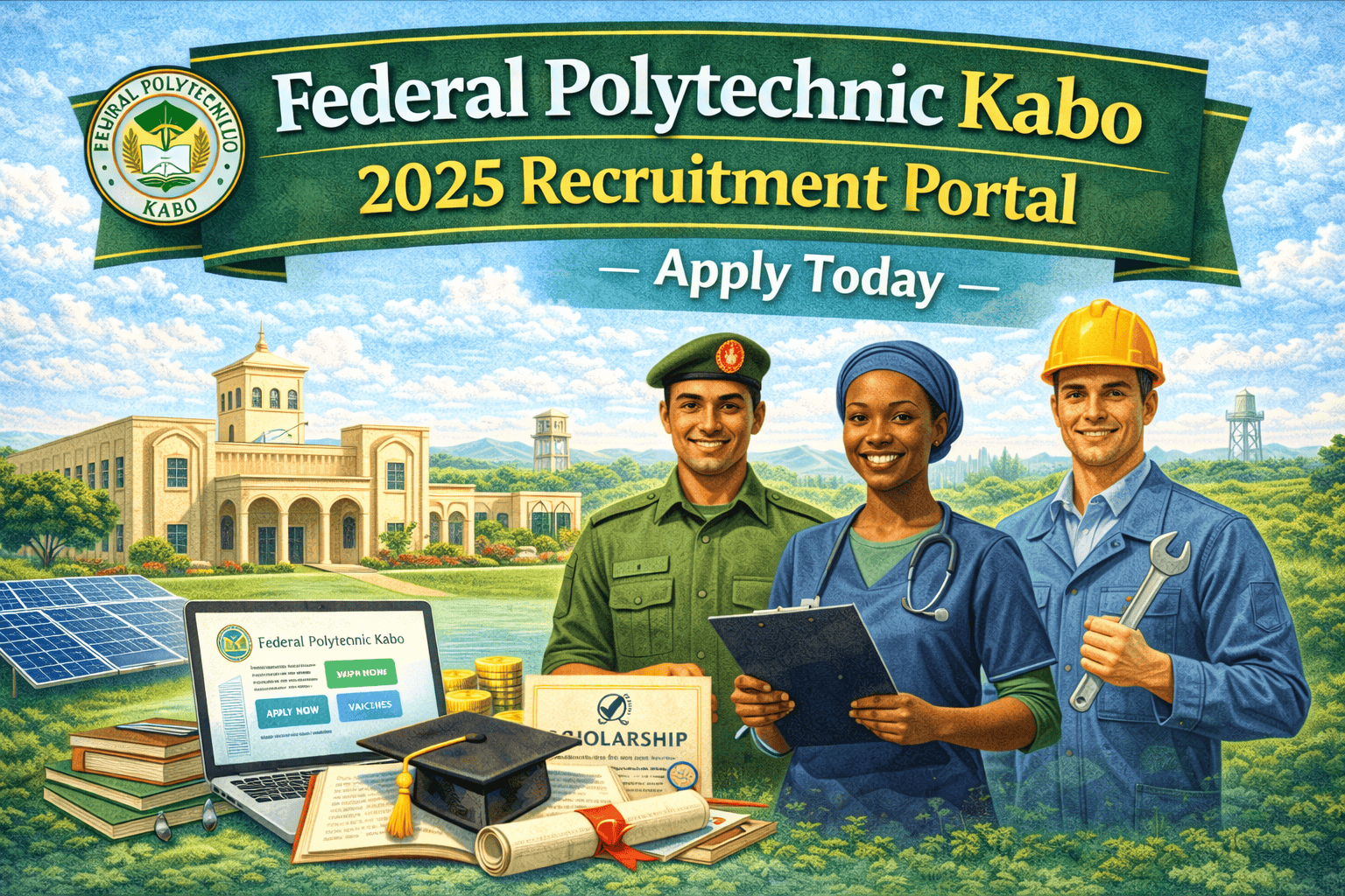 Federal Polytechnic Kabo 2025 Recruitment Portal