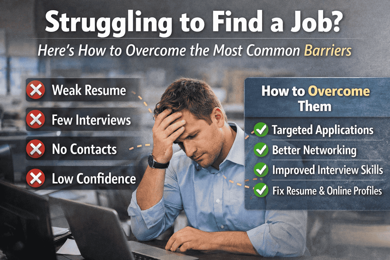 Struggling to Find a Job? Here’s How to Overcome