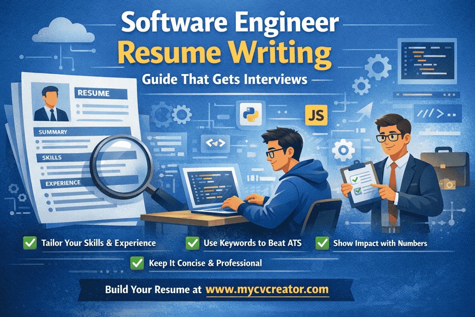 Software Engineer Resume Writing Guide That Gets Interviews - HQ Scholary